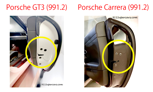 ポルシェ911 GT3にニコちゃんマーク(smiley)発見！！
