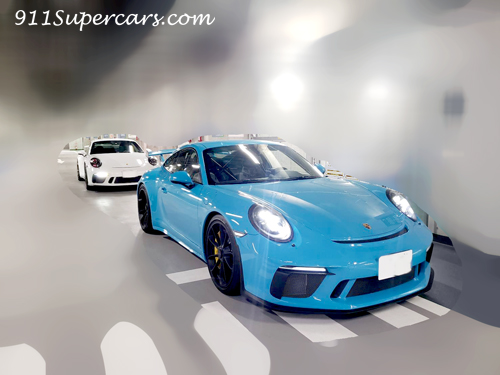 マイアミブルーのポルシェさんとの遭遇