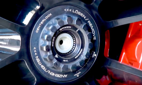 ポルシェ911 センターロックの構造、ポルシェ911 GT3 991.2 センターロックタイヤ交換