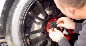 ポルシェ911 センターロックの構造、ポルシェ911 GT3 991.2 センターロックタイヤ交換