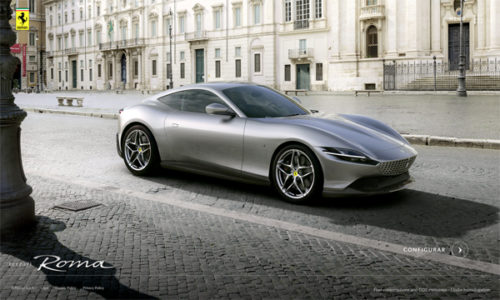 フェラーリ・ローマのコンフィギュレーターが公開に