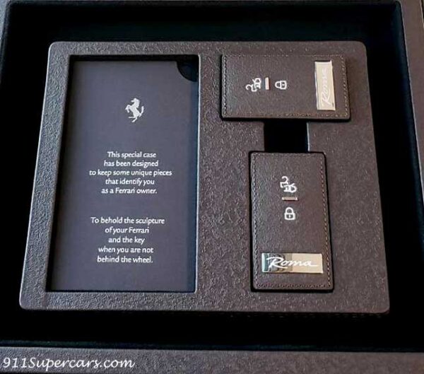 フェラーリローマのキーボックス