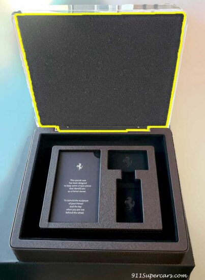 フェラーリローマのキーボックス