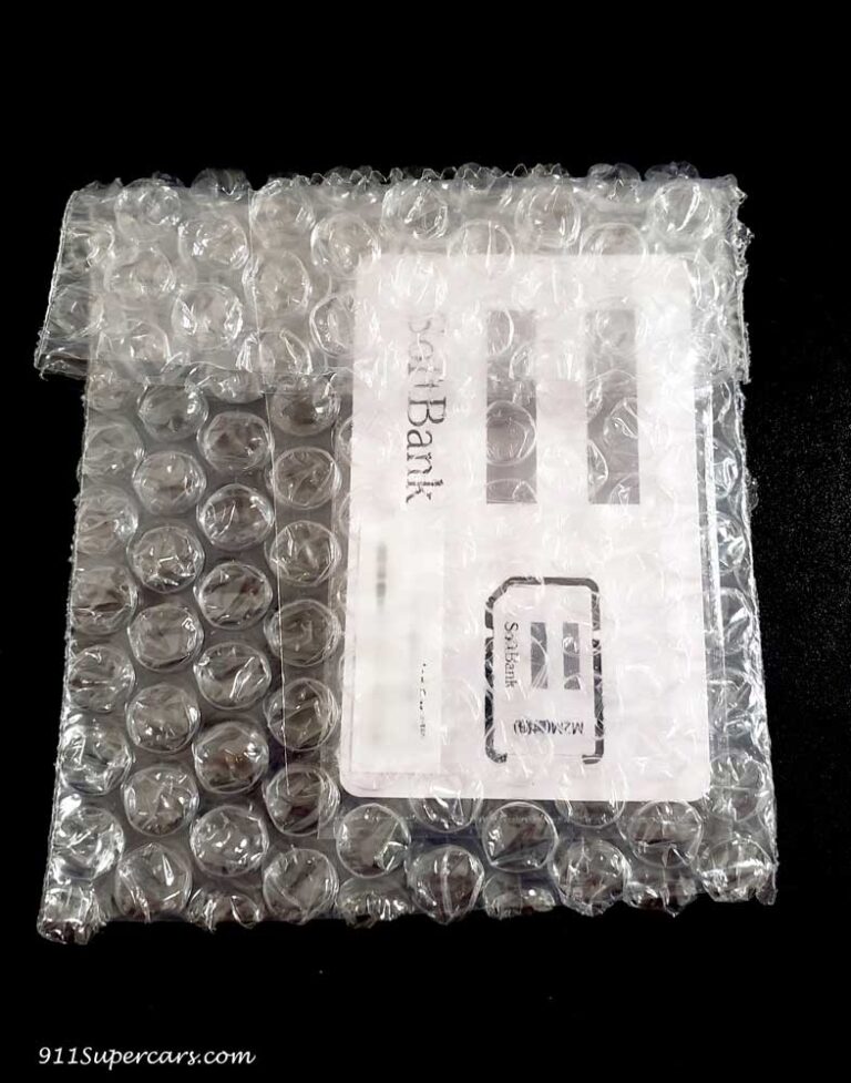 ポルシェ911のPCM交換(992.1)とSIMカード交換