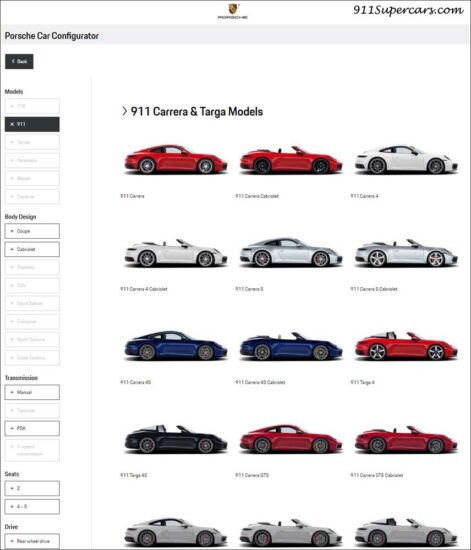 やっぱりポルシェのコンフィギュレーターが新しくなる～オンライン注文も可能に