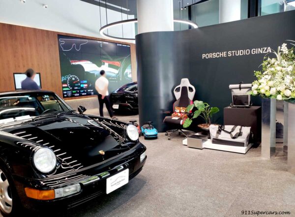 ポルシェスタジオ銀座のCars & Coffeeへ
